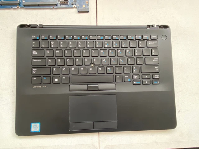 DELL LATITUDE E7470 Palmrest / Us Qwerty Backlit Keyboard P/N 0Xfy7W ...