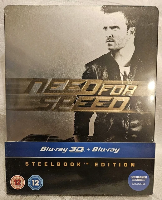 NEED FOR SPEED Entertainment Store Exclusive Blu-ray Steelbook New ...