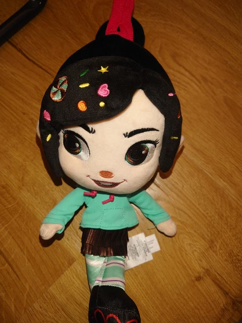 DISNEY STORE WRECK It Ralph Vanellope von Schweetz Plush Doll 14" Sugar ...