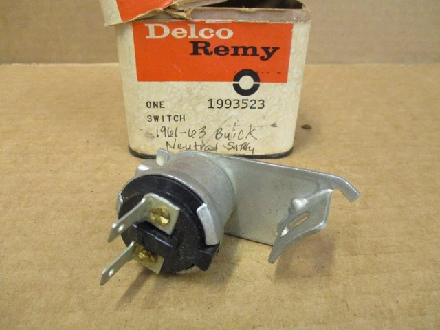 61 62 63 64 65 66 Buick Column Shift NOS Back Up Light Switch GM ...