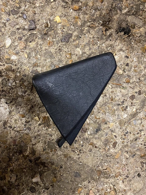 MERCEDES W124 CE Coupe Left mirror Interior cover trim 1247201711 BLACK ...