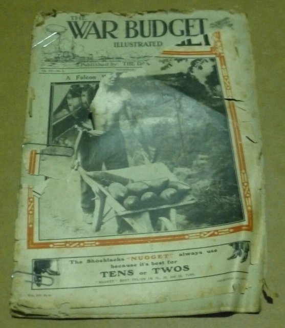 THE WAR BUDGET Illustrated - Thursday, June 21st 1917 - Vol, XII.- No ...