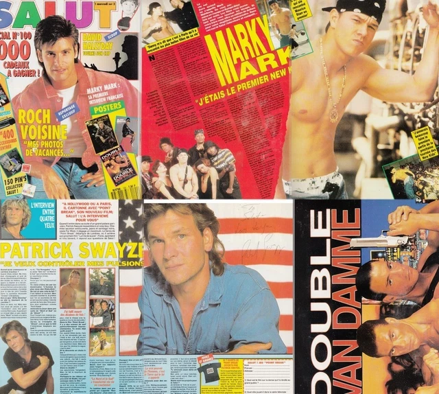 SALUT MARK WAHLBERG,PATRICK Swayze,Jean Claude van Damme,Richard Tyson ...