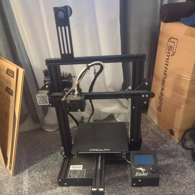 CREALITY ENDER-3 PRO 3D Printer (Pre-Built, inc. CR touch and glass ...