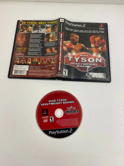 MIKE TYSON HEAVYWEIGHT Boxing (Sony PlayStation 2, 2002) CODEMASTER PS2 ...
