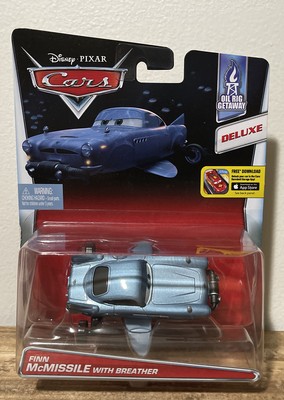 DISNEY PIXAR CARS 2 Finn McMissile With Breather Oil Rig Getaway Deluxe ...
