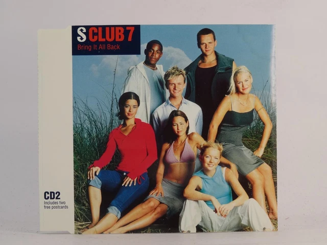 S CLUB 7 BRING IT ALL BACK (K4) 3 pistes CD manche photo unique POLYDOR ...