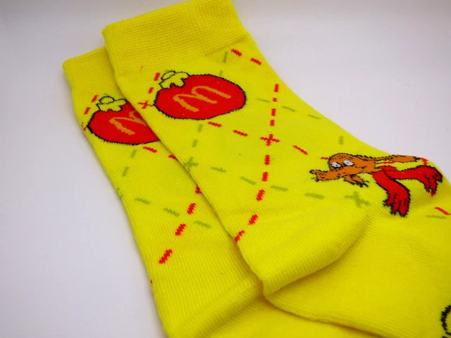 MCDONALDS - 2025 - The Grinch Meal Socks - Yellow $66.74 - PicClick AU