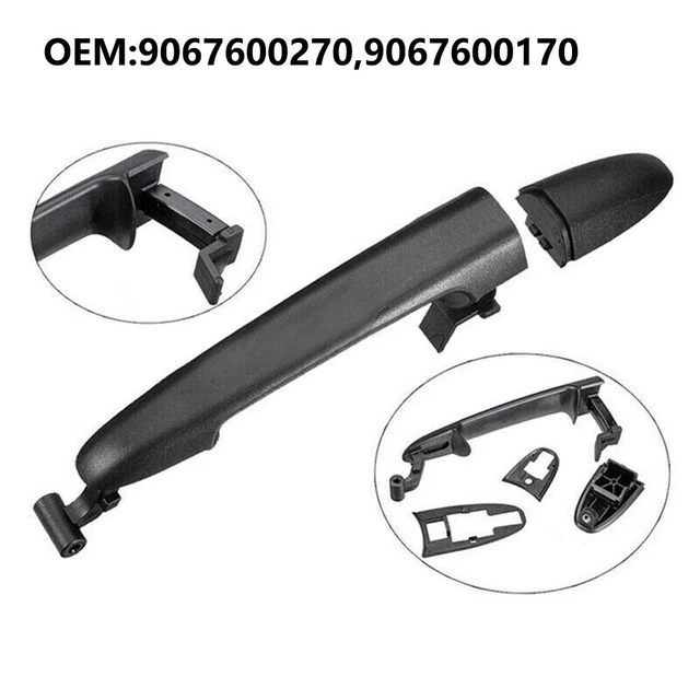 PLASTIC DOOR HANDLE Set for Mercedes Sprinter W906 Rear Doors ...