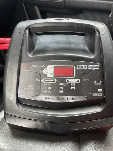 BATTERY CHARGER ENGINE Starter Booster Jump Tester 6/12 Volt Portable ...