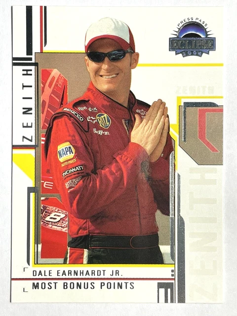 CARTE DE COURSE HOF'er DALE EARNHARDT JR 2004 Press Pass Eclipse ZENITH ...