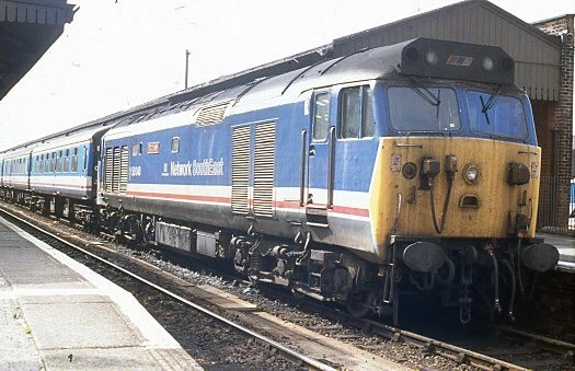 ORIGINAL COLOUR SLIDE of 50048 BR class 50 diesel loco £2.25 - PicClick UK