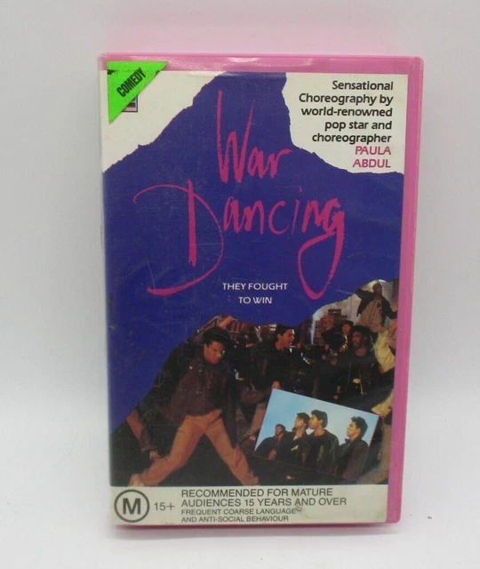 WAR DANCING VHS 1989 Dance To Win LA B Movie Ted Mather Ex Rental Rare ...