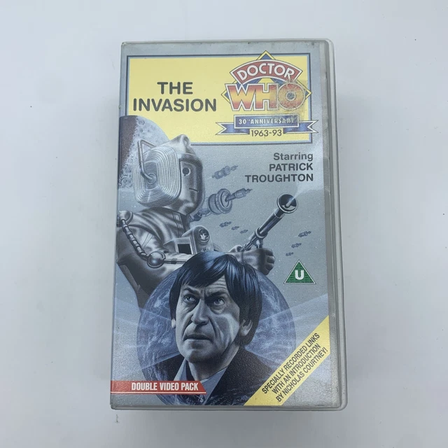 DOCTOR WHO: THE INVASION double video pack PATRICK TROUGHTON 30th ...