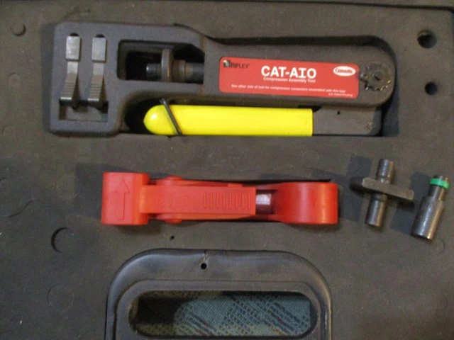 NEW RIPLEY CABLEMATIC CAT-AIO Compression Assembly Tool All-in-one 2 ...