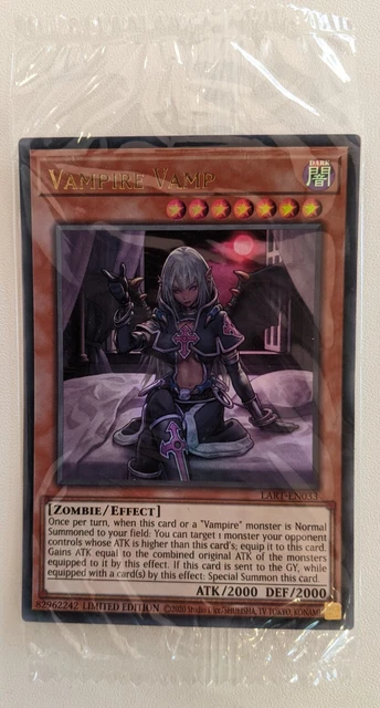 YUGIOH VAMPIRE VAMP Ultra Rare LART-EN033 Lost Art Promo Sealed EUR 9 ...