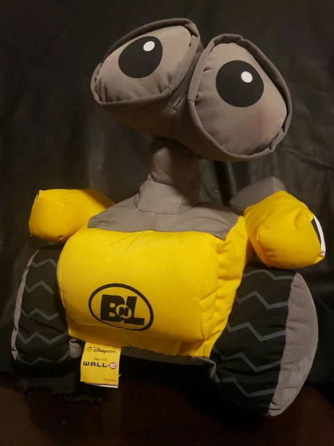 DISNEY STORE WALL E Exclusive Pixar 12" Plush *marking on 1 eye* vgc w ...