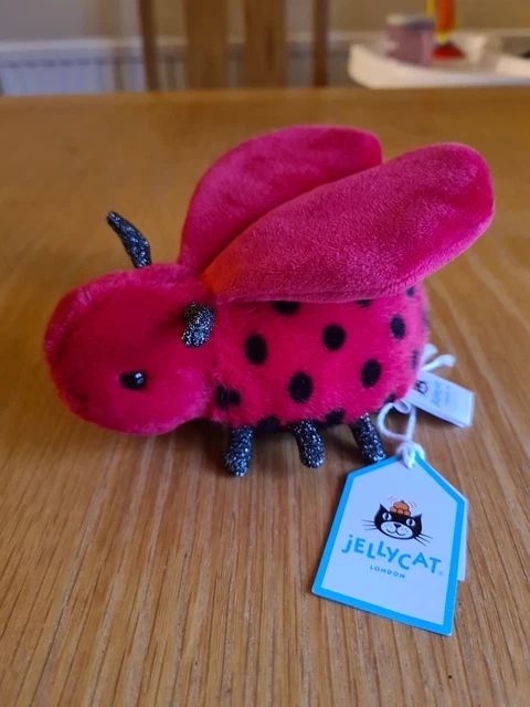 JELLYCAT LOU LOU Love bug New With Tags £31.90 - PicClick UK