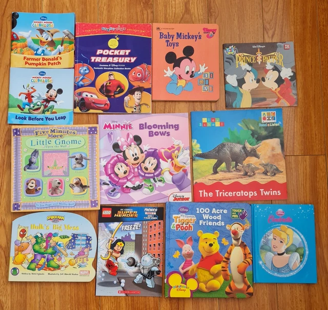 46 CHILDREN'S PICTURE Story Book Bundle Illustrated Wiggles, Disney ...