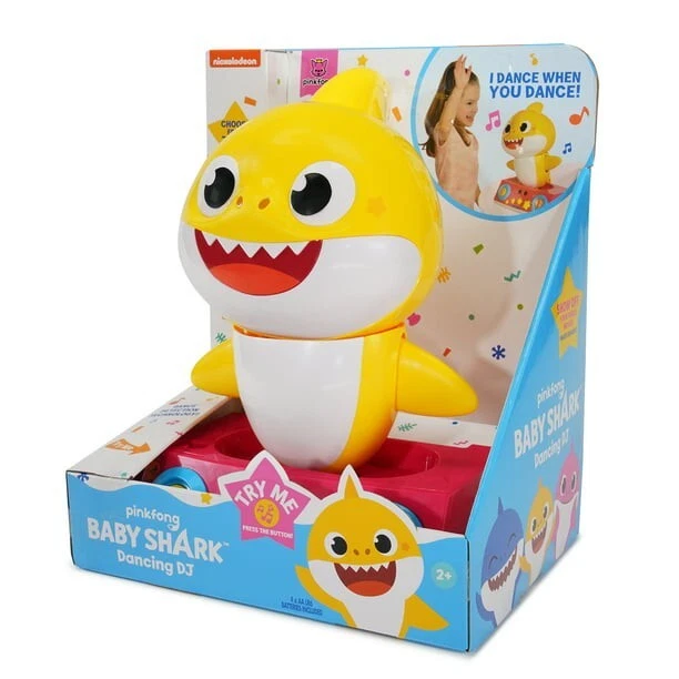PINKFONG BABY SHARK Official by WowWee - Baby Shark Dancing DJ Toy £25. ...