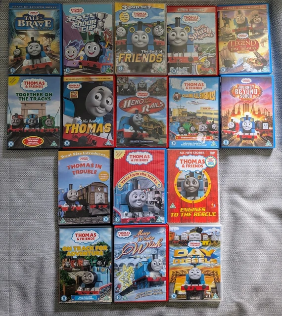 18 THOMAS THE Tank Engine & Friends 18x DVD Bundle Collection Set Kids ...