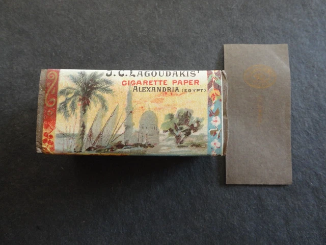 VINTAGE CIGARETTE ROLLING Paper Cairo - Egypt For Colombos Cigarettes ...