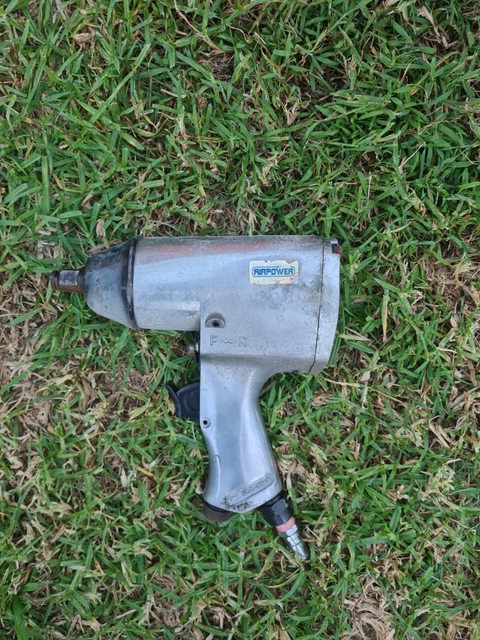 AIR POWER IMPACT Wrench 1/2" Drive Airpower Socket Impact Rattle Gun ...