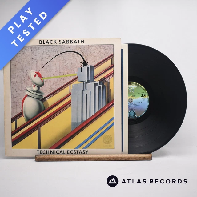 BLACK SABBATH TECHNICAL Ecstasy 1Y//3 2Y//3 LP Album Vinyl Record - EX ...