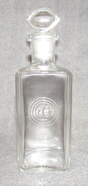 ANTIQUE / VINTAGE Colgate Clear Glass Perfume Bottle – Ground Top – 6. ...