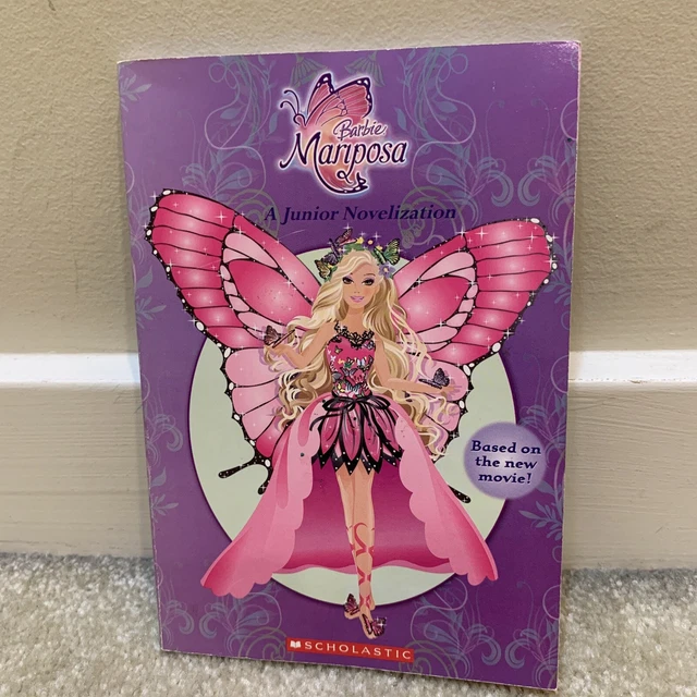 BARBIE MARIPOSA MOVIE Junior Novelization Paperback Book Scholastic ...