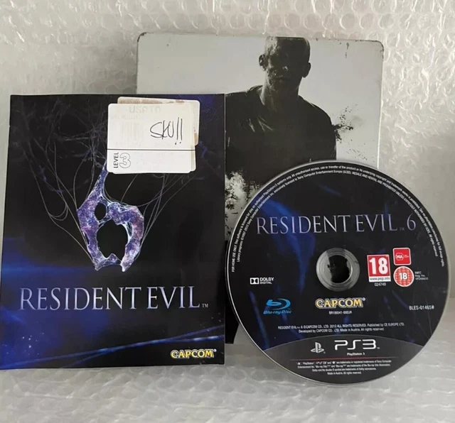 RESIDENT EVIL 6 capcom steelbook ps3 playstation 3 ita italiano usato ...