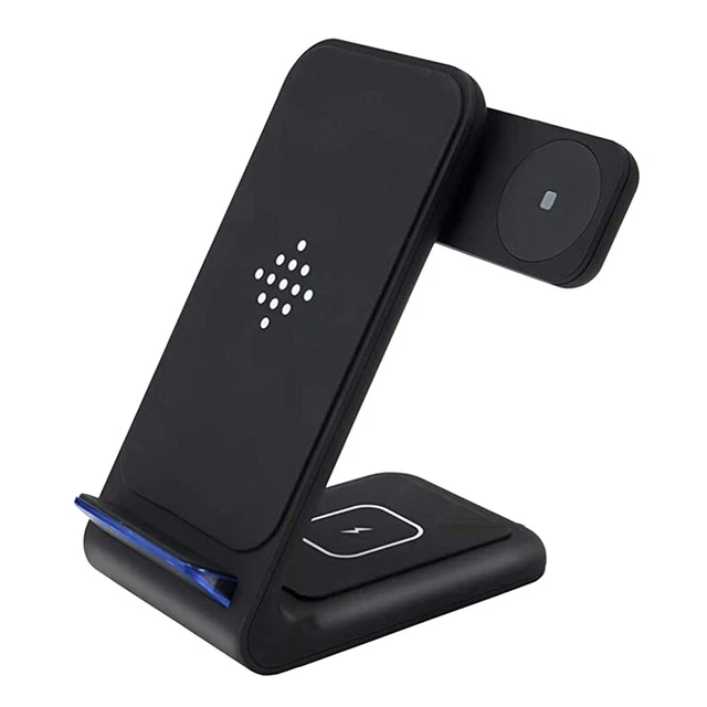 CARGADOR INALÁMBRICO, BASE de EstacióN de Carga InaláMbrica RáPida 3 en 1 p M8L6 EUR 29,43 ...