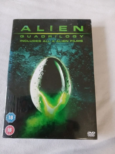 ALIEN QUADRILOGY BOX Set DVD - 4 Disc Collection, New And Sealed £8.00 ...
