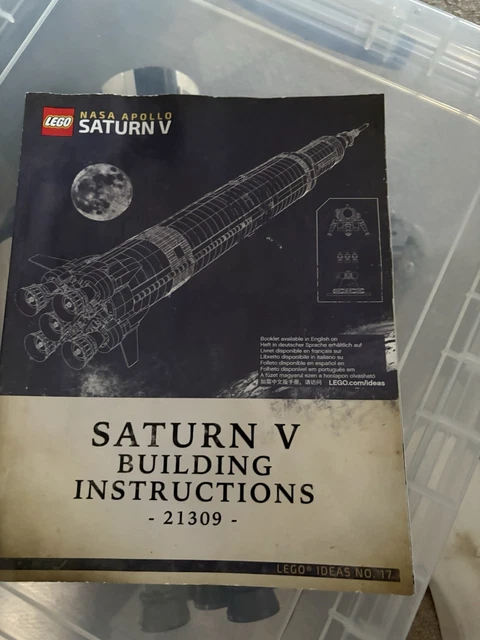 LEGO IDEAS: NASA Apollo Saturn V (21309) complete, with instructions £ ...