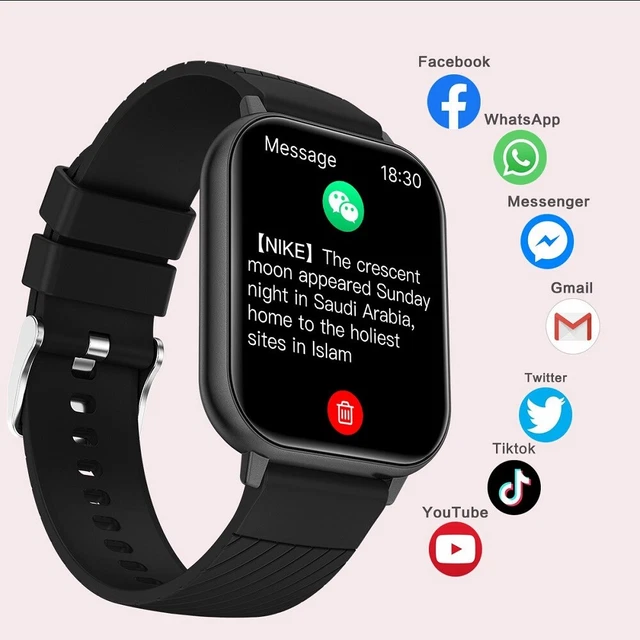 SMART WATCH WOMEN Men Waterproof Smartwatch Bluetooth for iPhone ...