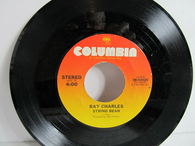 RAY CHARLES : String Bean / Born To Love Me 45RPM Record $4.00 - PicClick