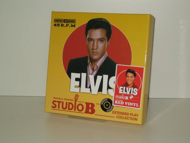 5 EP-BOX ELVIS Presley - Studio B Extended Play Collection (2021 RED ...