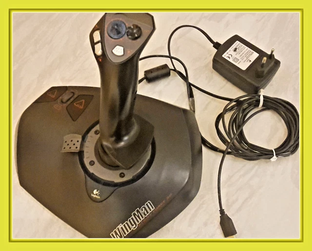 LOGITECH WINGMAN STRIKE FORCE 3D PC Game Controller Joystick 863181 ...