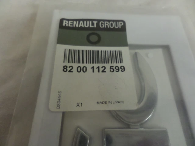 GENUINE RENAULT TRAFFIC Mk2 2001-2015 Rear Door Badge Logo Emblem -PN ...