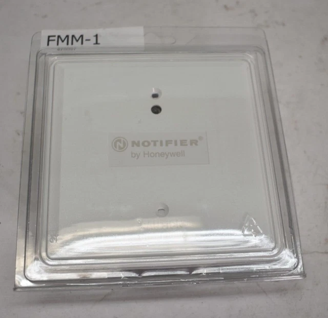 HONEYWELL NOTIFIER FMM-1 Fire Alarm Monitor Module White NIB 428097 L01 ...