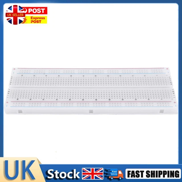 MB-102 PROTOTYPE PCB Solderless Breadboard Solderless Breadboard ...