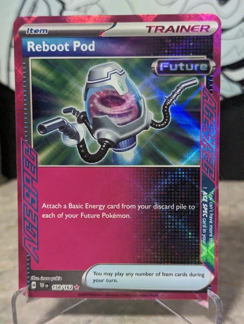 POKEMON TCG TEMPORAL Forces Reboot Pod AceSpec 158/162 Holo Ultra Rare ...