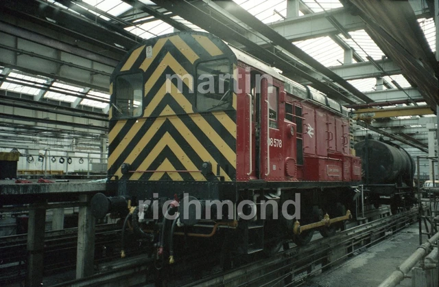 GATESHEAD DEPOT CLASS 08 08578 35mm Colour Negative RN361 £2.99 ...