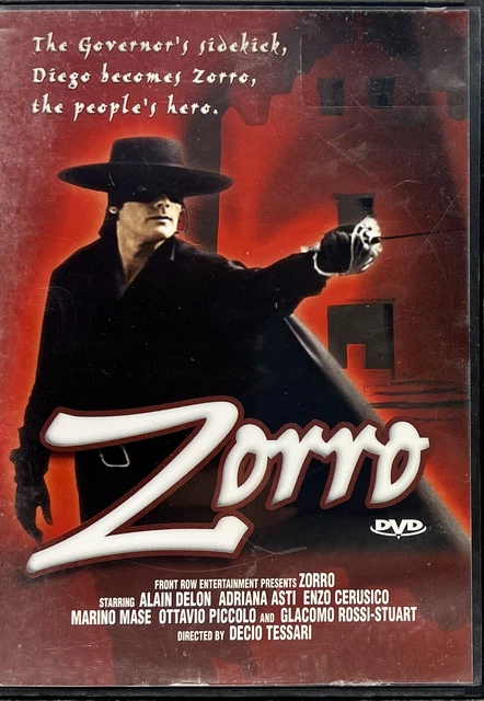 ZORRO - DVD - Alain Delon + Stanley Barker - fila anteriore ent. - EUR ...