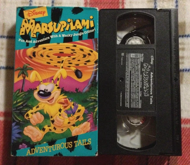 MARSUPILAMI - ADVENTEROUS TAILS! {Disney Cartoon} | VHS TAPE, Tested $9 ...