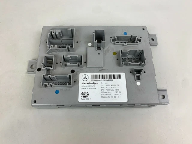 MERCEDES BENZ S Class W222 Comfort Control Module Unit SAM A2229009408 ...