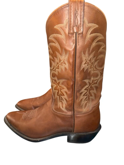 TONY LAMA 7901 Men's Brown Leather Western Boots Size 10.5 D £73.65 ...