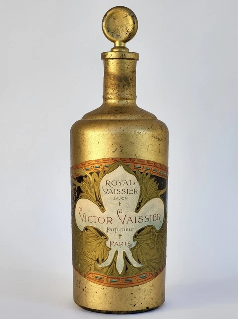 BELLE ANCIENNE BOUTEILLE FLACON SAVON VICTOR VAISSIER parfum ROYAL ...