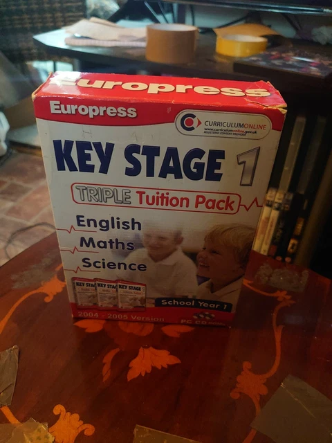 KEY STAGE 1 Triple Tuition Pack English, Maths & Science For Ages 5-6 ...