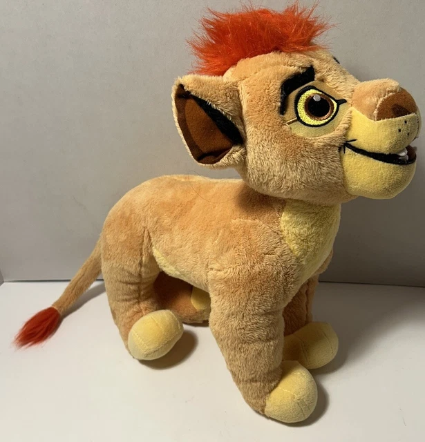 DISNEY LION KING Guard Simba Son KION Talking Roars Lights up Stuffed ...
